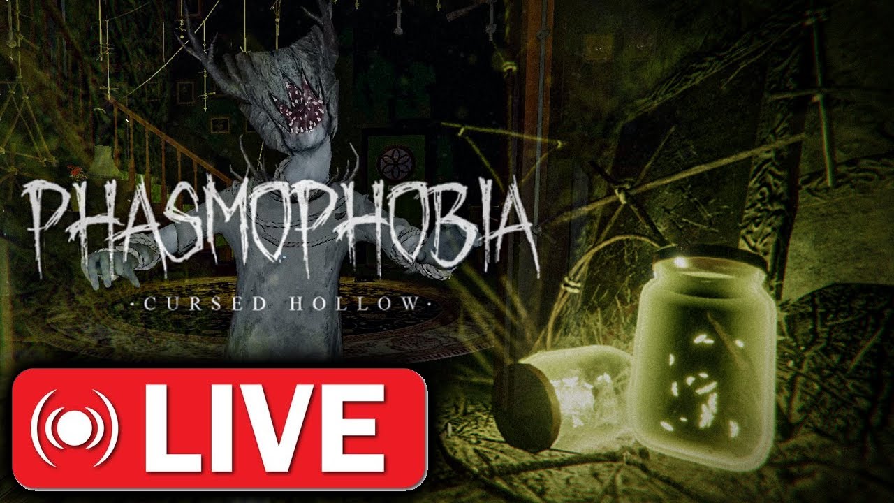 🔴 LIVE 👻Phasmophobia Grinding for the last Easter trophy upgrade - YouTube