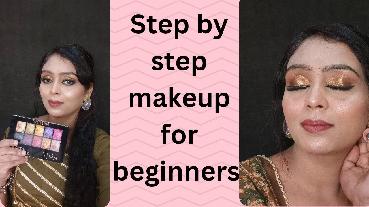 Self makeup tutorial for beginners 🌺 Indian wedding guest makeup with ...