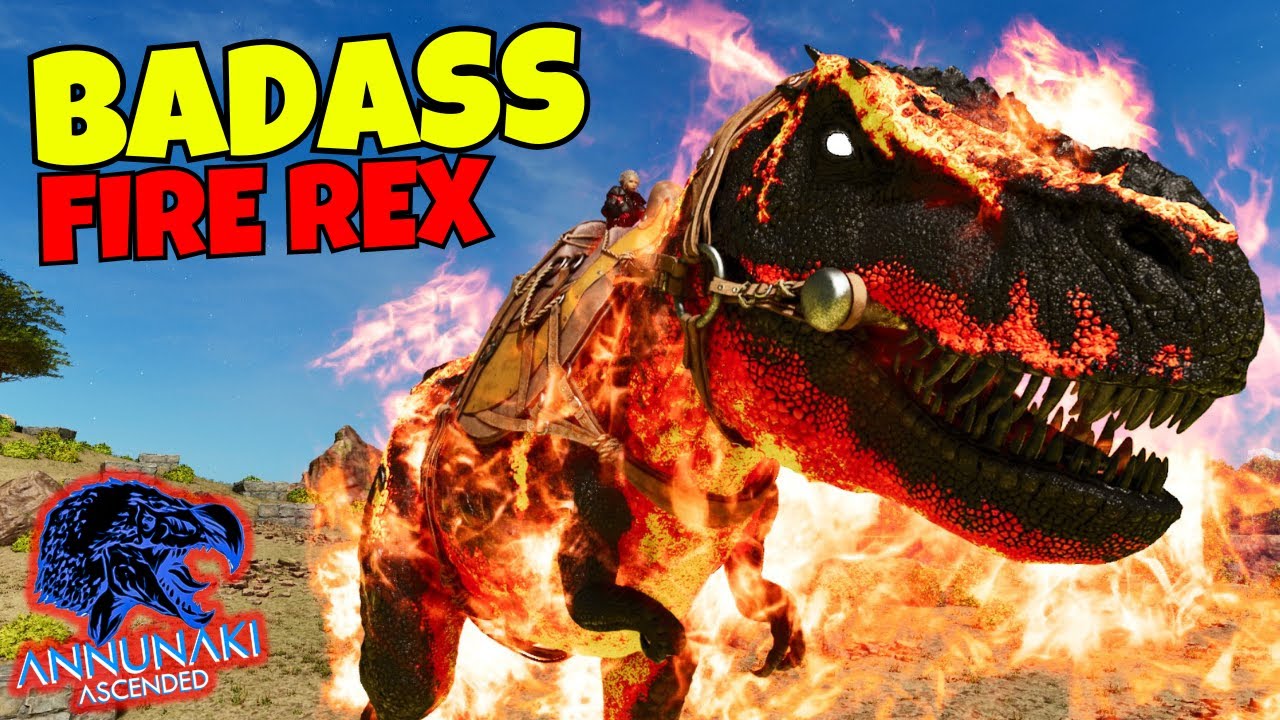 PERDI TUDO MAS NO FIM DOMEI UM BADASS FIRE REX - ARK Annunaki #11 - YouTube