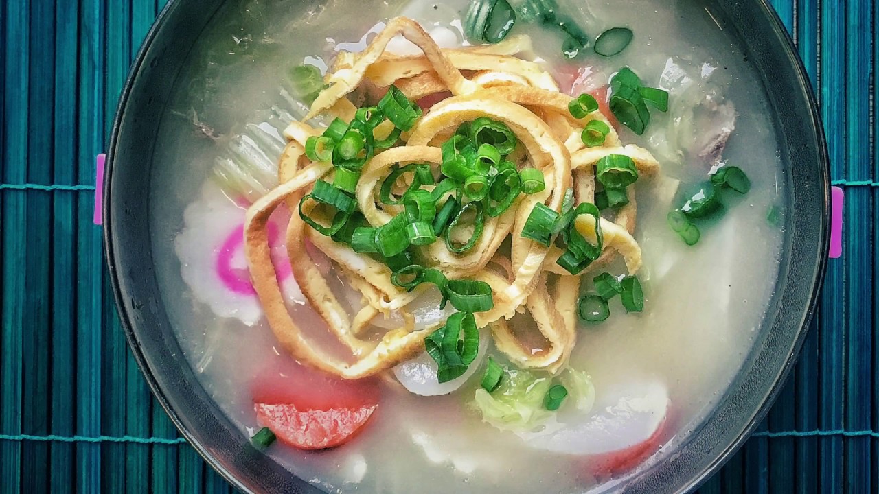 5 Dec 2017 Korean rice cake soup (Tteokguk) - YouTube