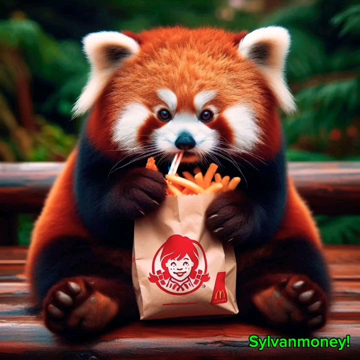 Adorable animals eating fast food! ️🍟🍔#cute #fluffy #adorable #capcut # ...