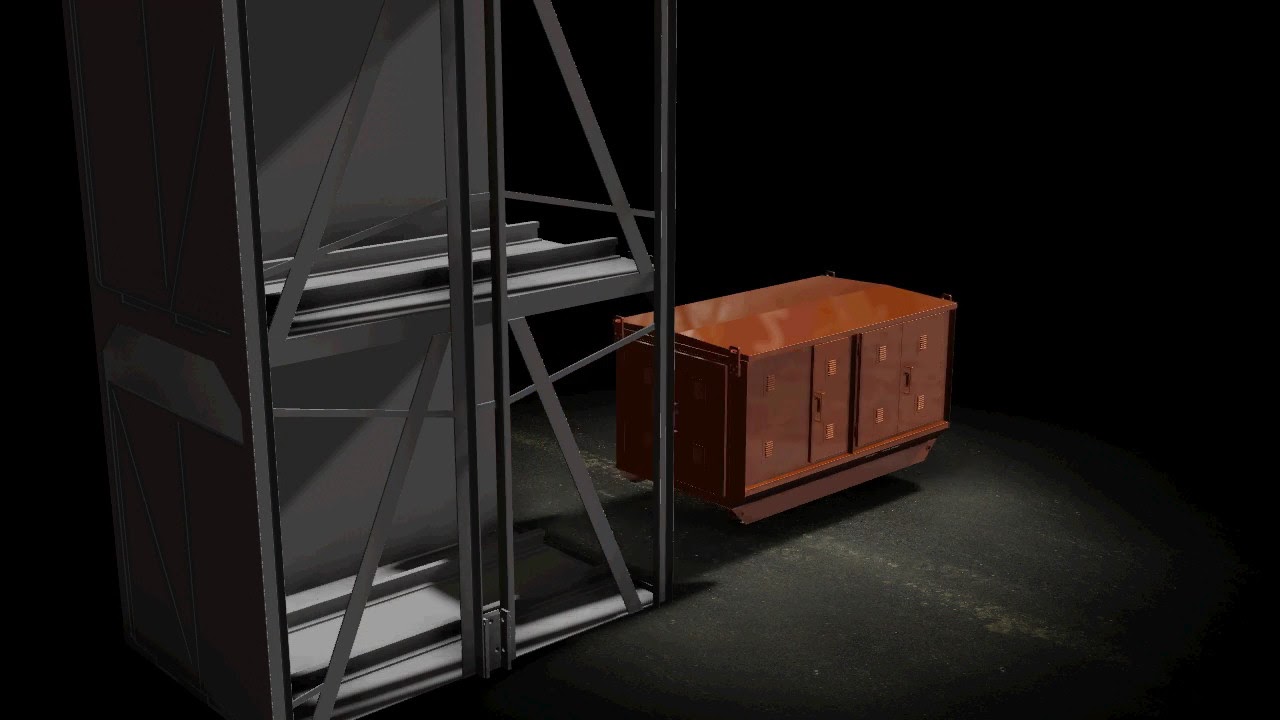 Cast Resin Mini Underground Mini Sub Station Cage - YouTube