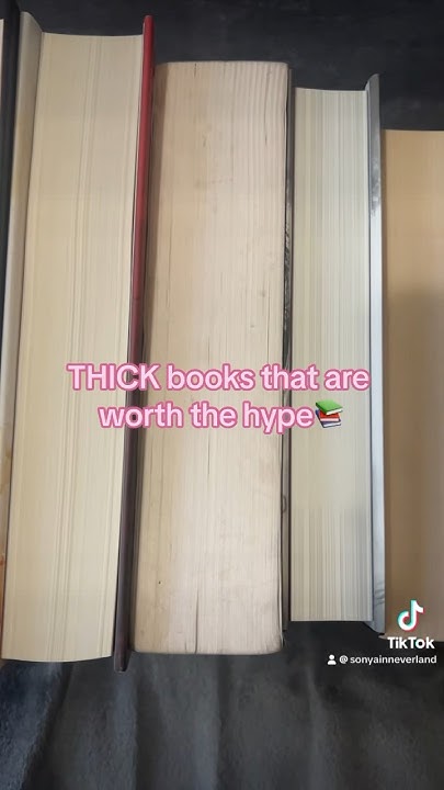 THICK books that are worth the hype #booktok #books #reading #booklover ...