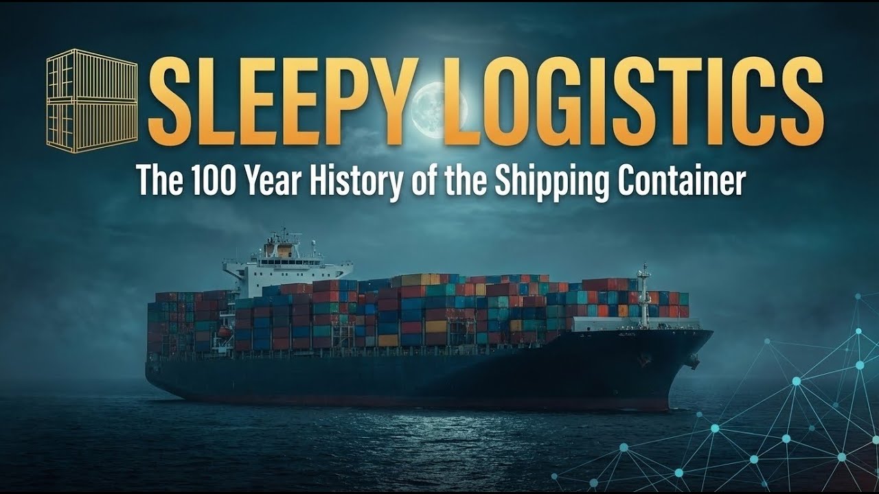 Sleepy Logistics | The 100 Year History of the Shipping Container - YouTube