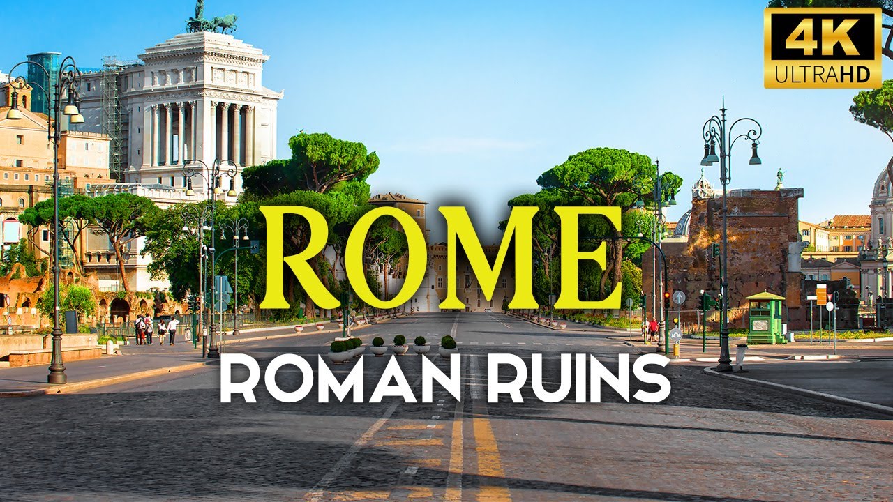 Timeless Trails: 4K Walking Tour of Rome's Forum | Unveiling Ancient ...