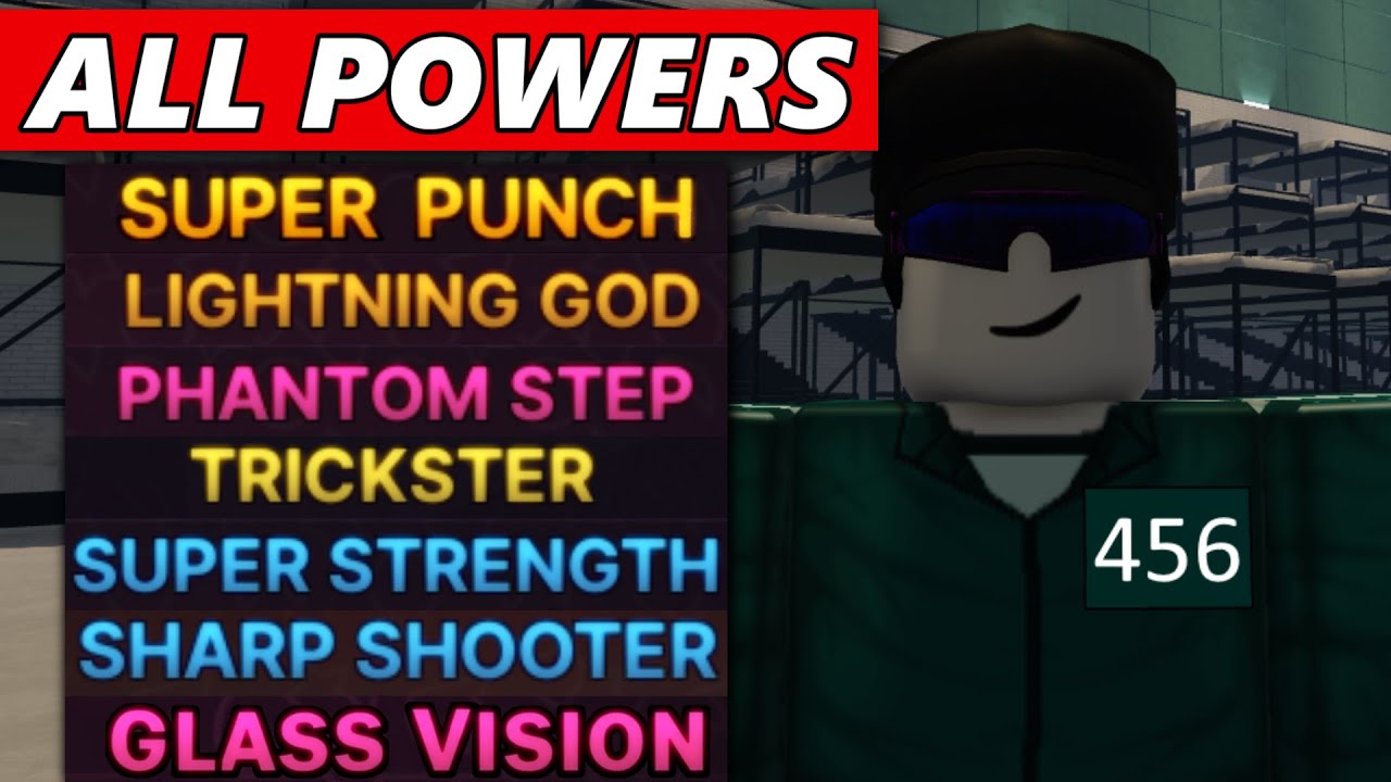 ALL PERKS & POWERS SHOWCASE IN INK GAME - YouTube