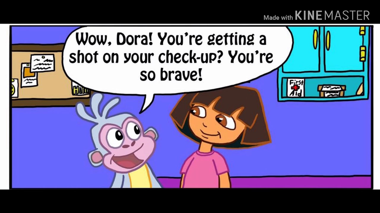 Dora Visits the Doctor (Comic Dub) - YouTube