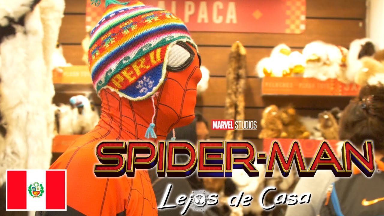 Spiderman llega a Perú - YouTube