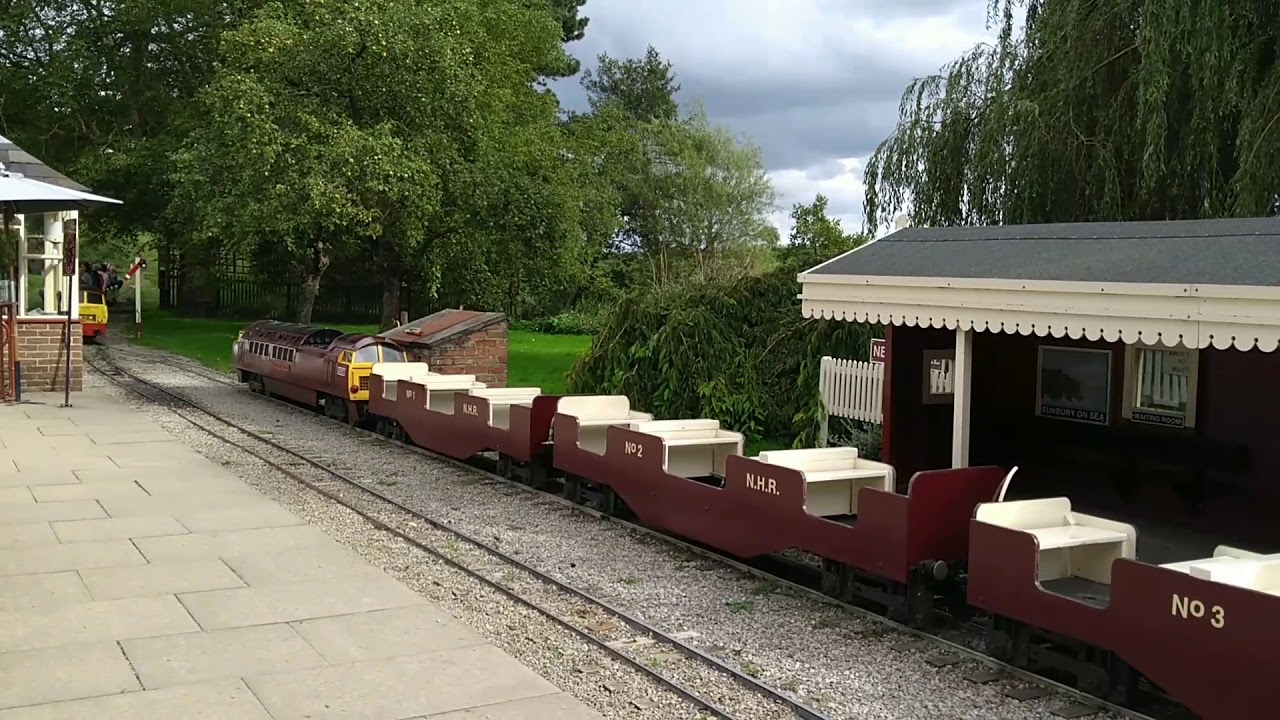 Newby Hall train - YouTube