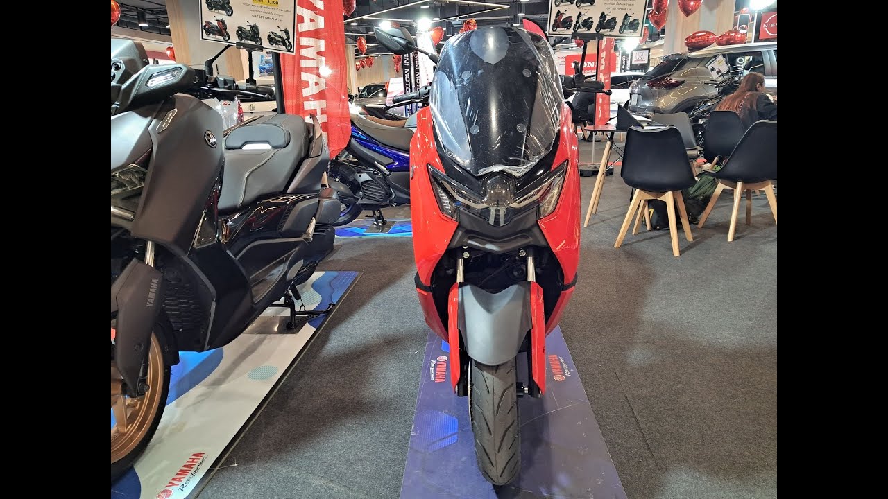 ALL NEW YAMAHA NMAX STANDARD 2025 Super Red 98,500 - YouTube