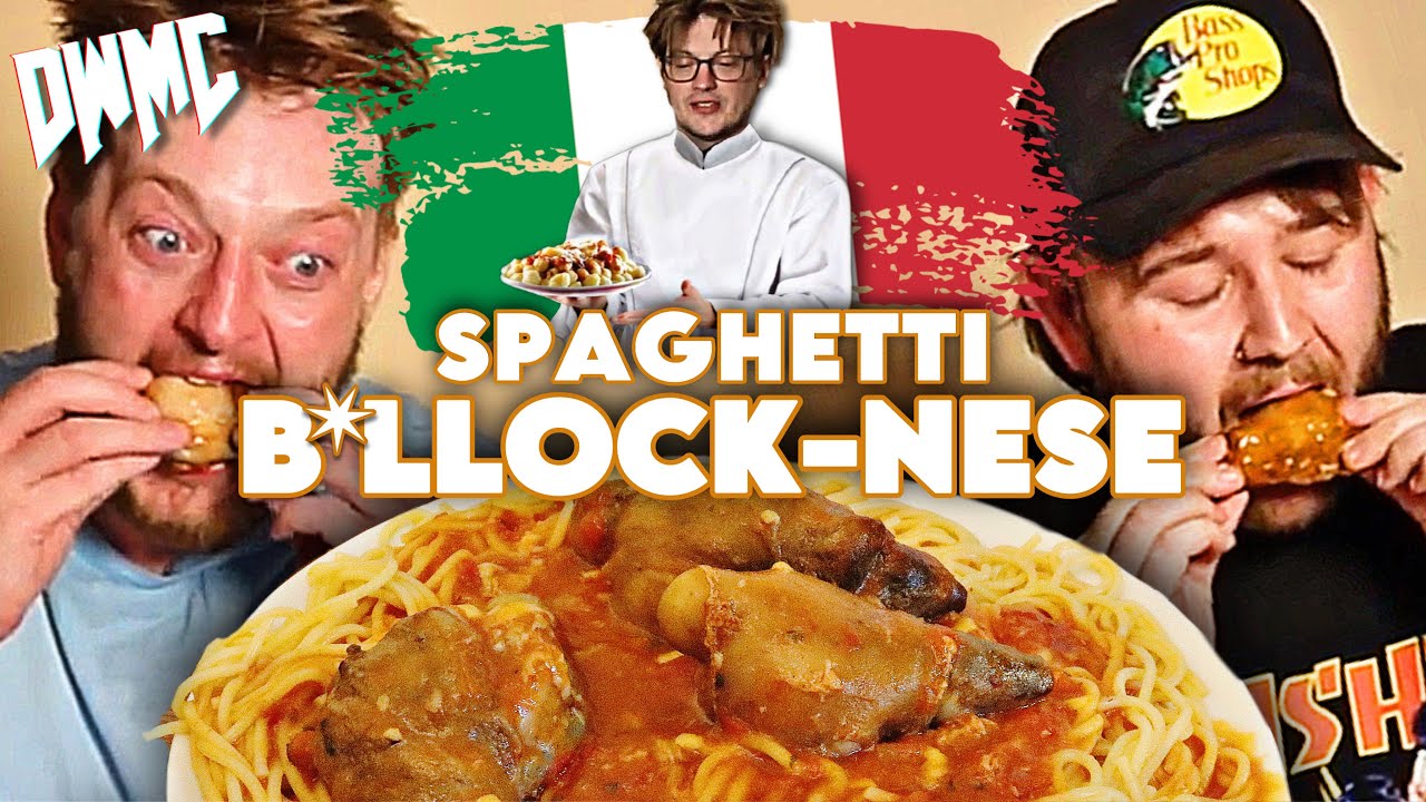 Spaghetti Bollocknese - Eating Testicles with Pasta | Autocorrect ...