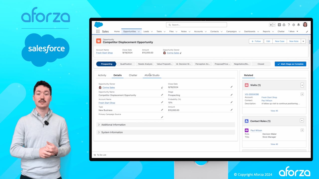 Aforza Studio for Salesforce - Photo to Sales Cloud - YouTube