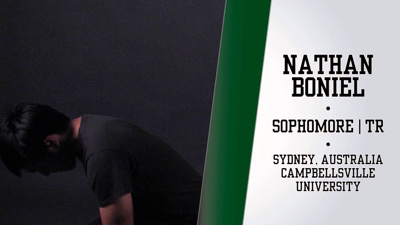 Sophomore Nathan Boniel - Portland State Men's Tennis - YouTube