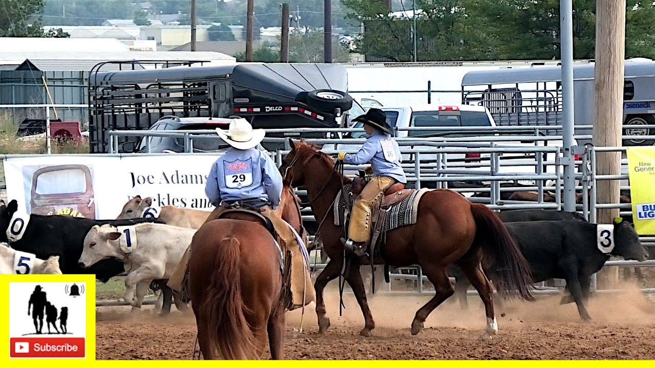 Team Sorting - 2022 West Texas Youth Ranch Rodeo | Saturday - YouTube