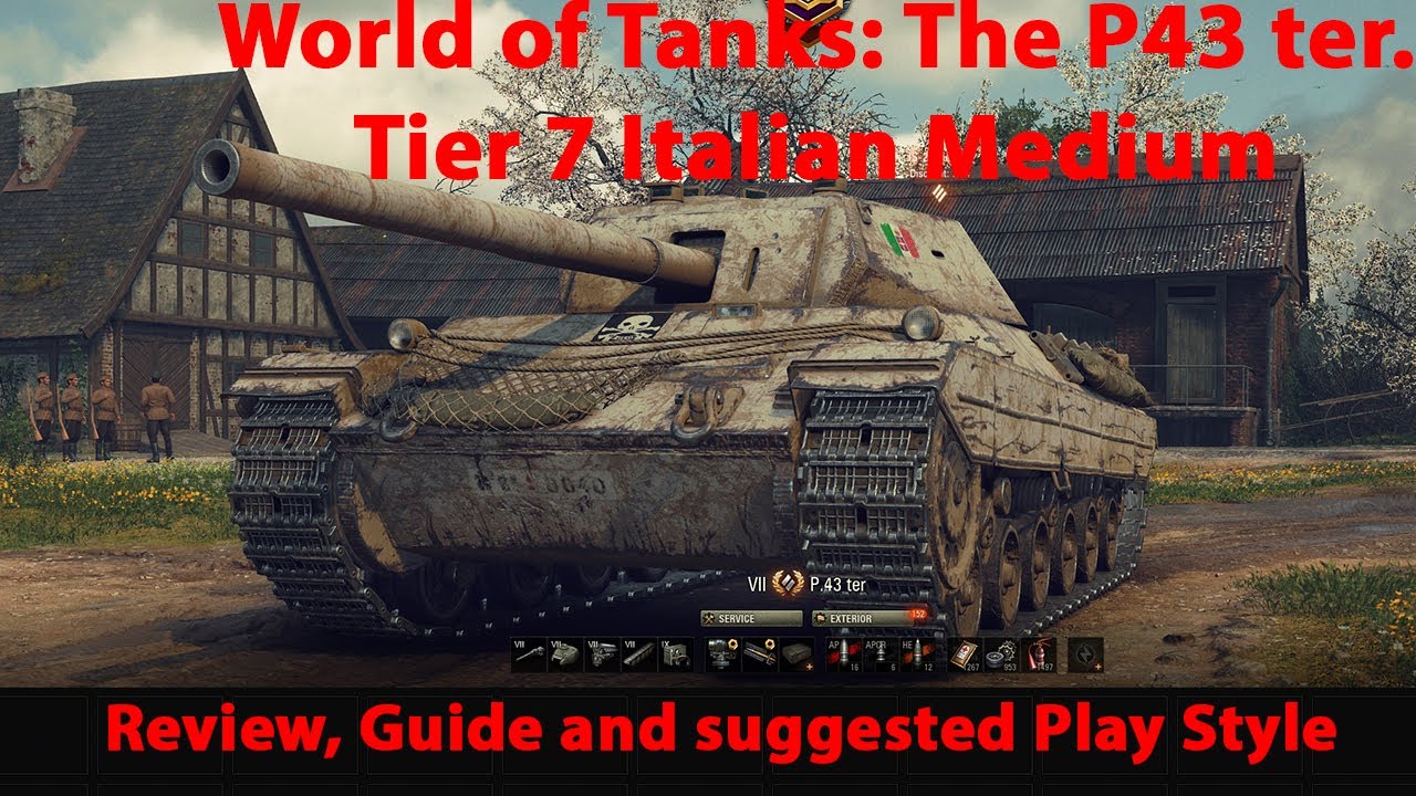 P43 ter | Guide, Review and gameplay | World of Tanks - YouTube