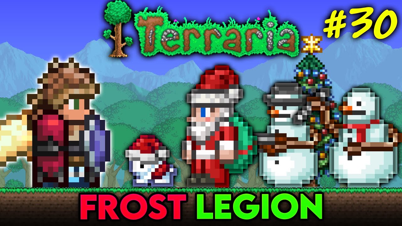 THE FROST LEGION | Terraria [30] - YouTube