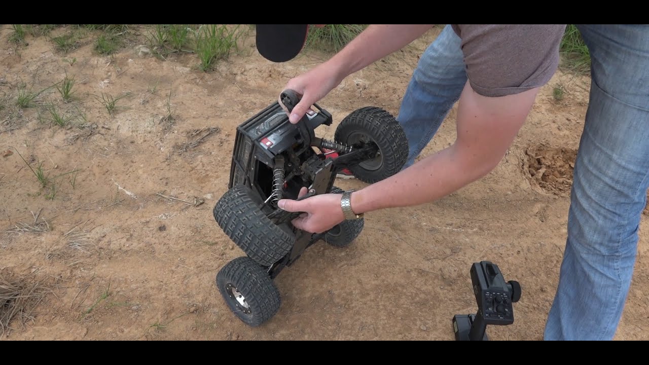 ВОТ так ломается Thunder Tiger K-ROCK MT4-G5. MUGEN ТОП ! - YouTube