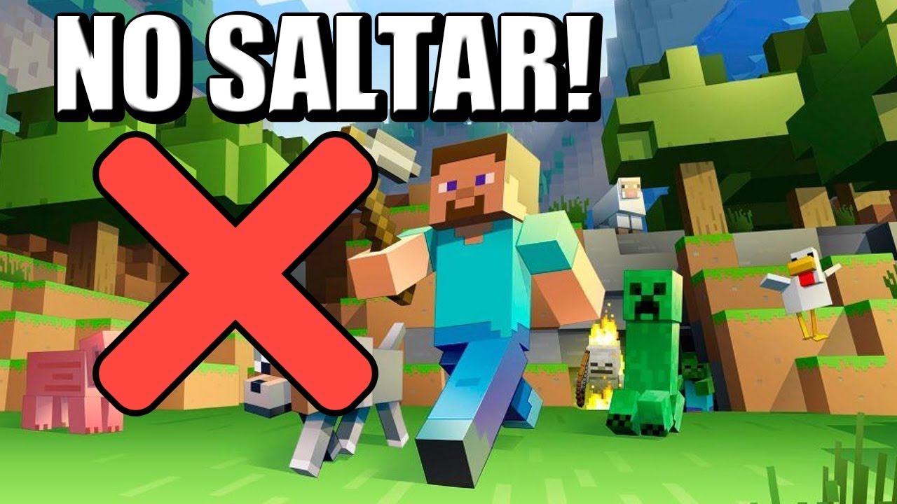 MINECRAFT PERO PIERDO SI SALTO !! | Pathofail - YouTube