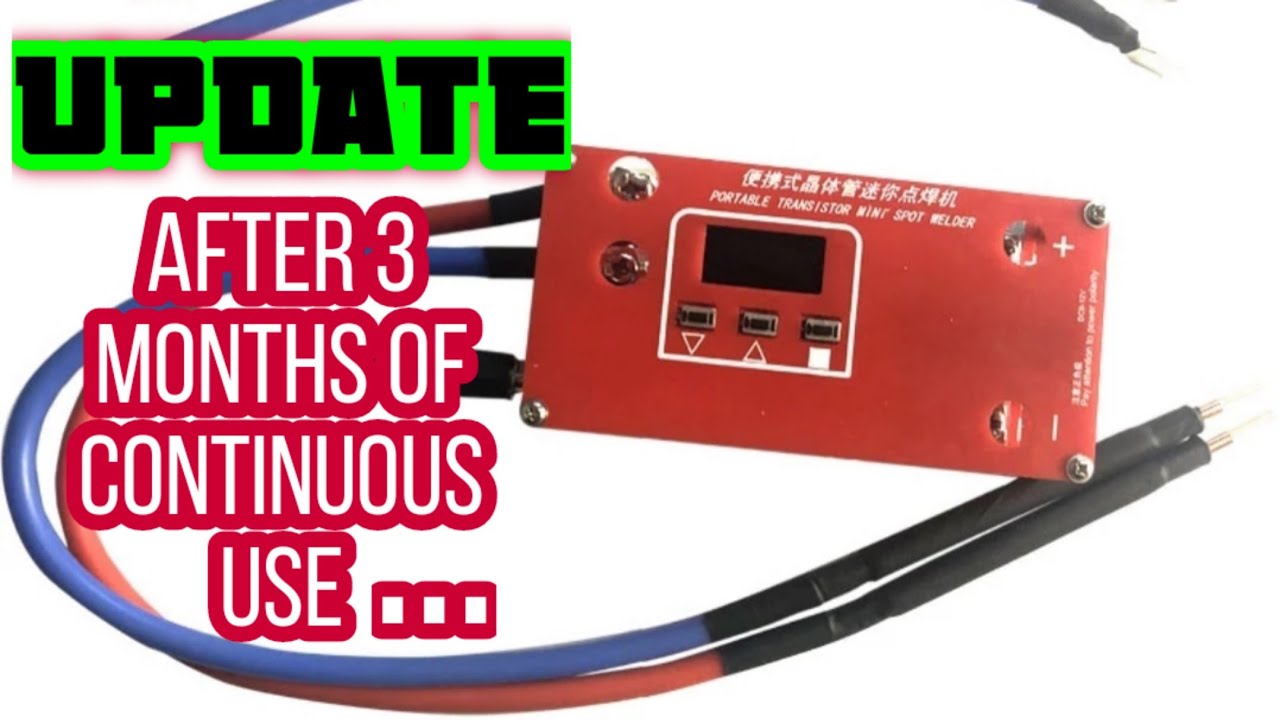 cheap spot welder update and demo (kweld alternative)?? - YouTube