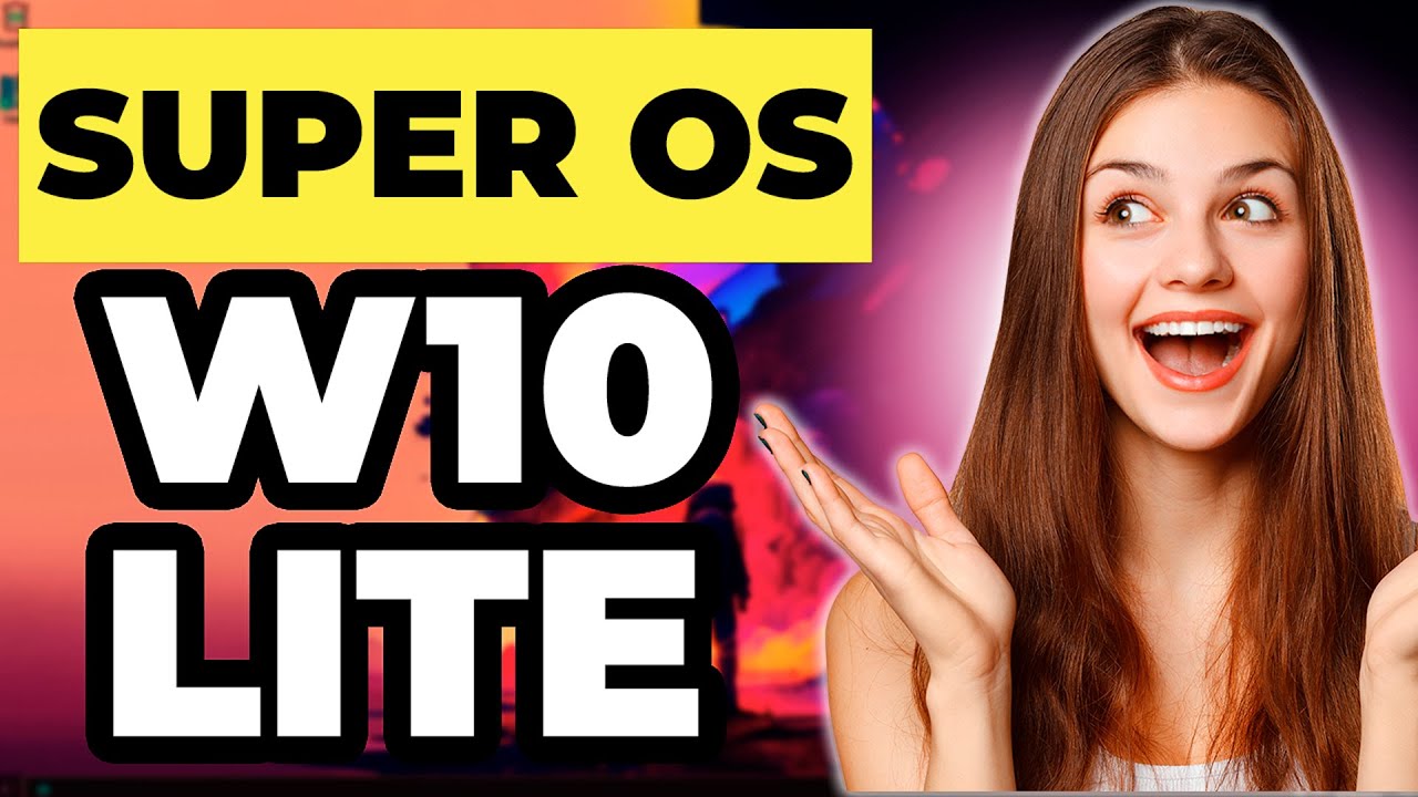 Cómo instalar WINDOWS 10 LITE - Super OS REVIEW - YouTube