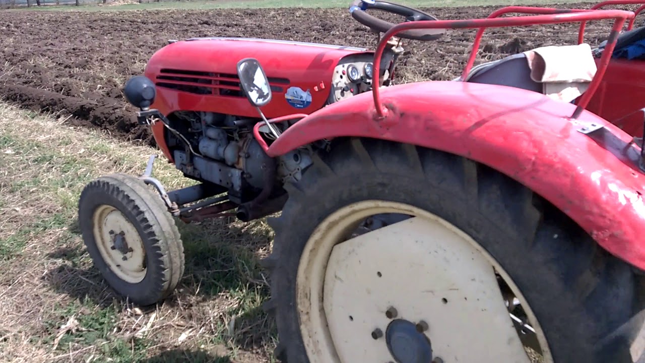 Steyr 188 gyeptörés 1 - YouTube