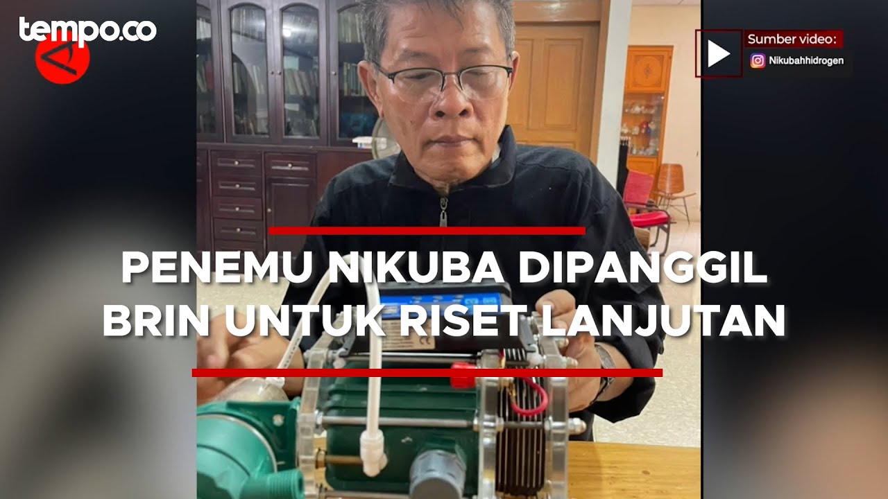 BRIN Ajak Penemu Nikuba Riset Lanjutan untuk Penyempurnaan - YouTube