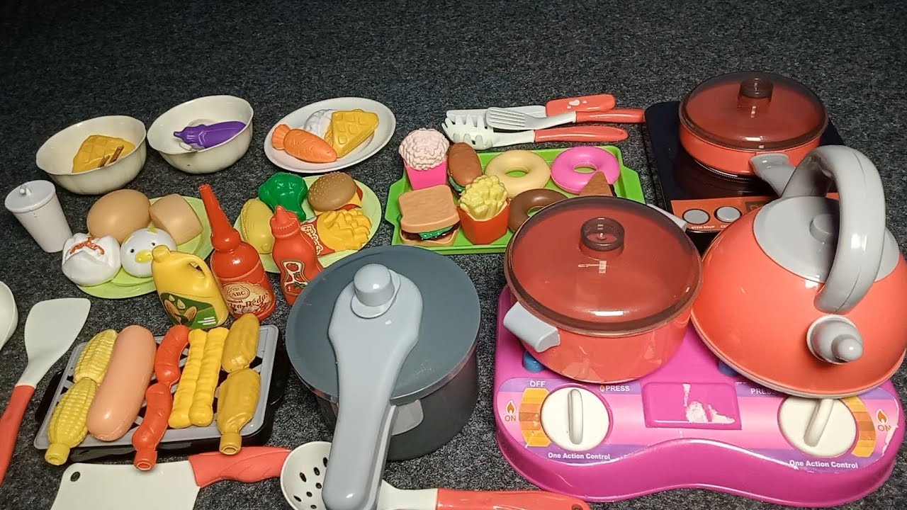 10:40 Minutes Satisfying with Unboxing Hello Kitty Sanrio Kitchen Set ...