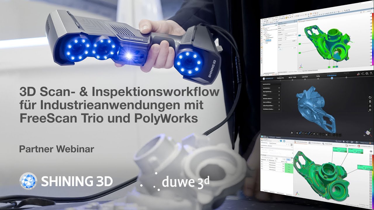 PolyWorks und FreeScan Trio 3D Scanner für die Herausforderungen in der ...