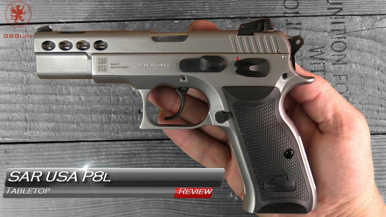 SAR USA P8L Tabletop Review and Field Strip - YouTube
