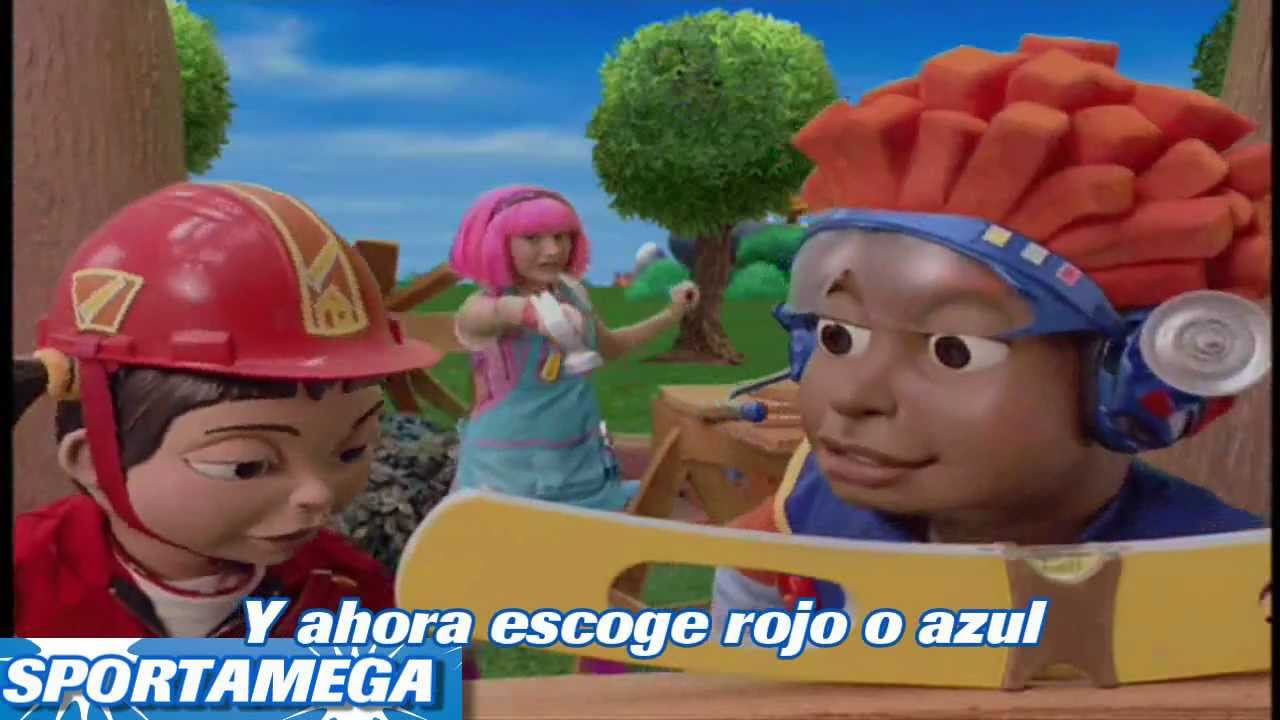 LazyTown - Step by Step - Spanish (Spain) - Lyrics Video - YouTube