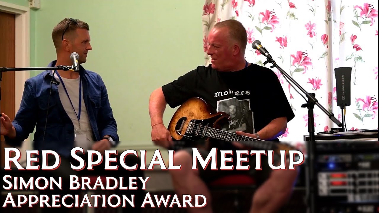 2023 Red Special Meetup | Simon Bradley Appreciation Award - YouTube
