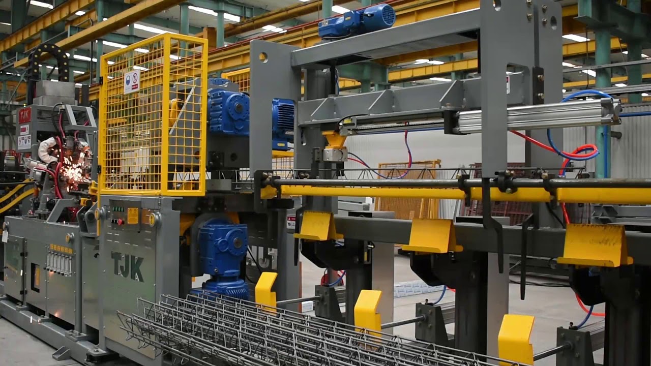 Lattice Girder Welding Machine SJL300T-18 (Japan) -- TJK MACHINERY ...