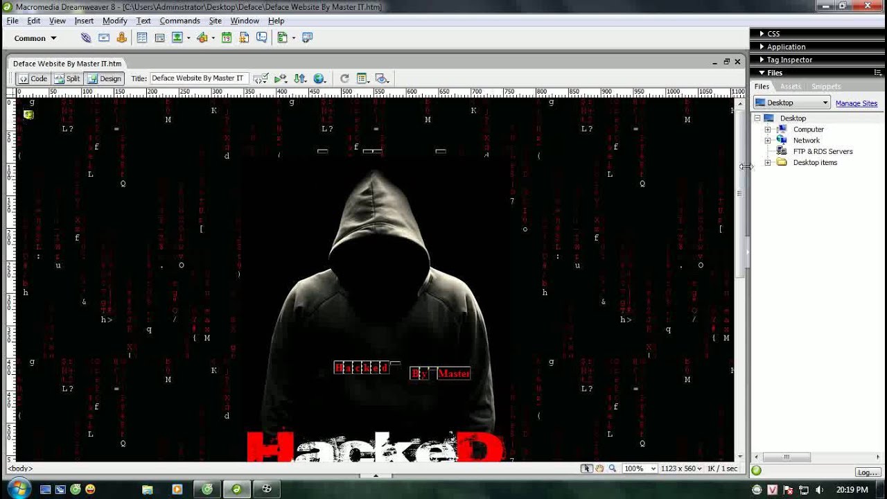 Website Defacement - Local Attack - YouTube