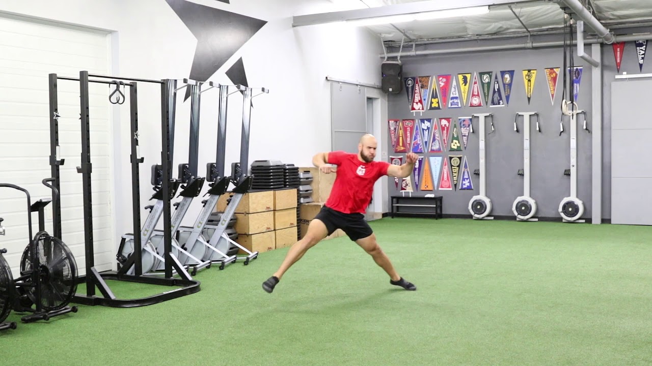 Lateral Power Shuffle - YouTube