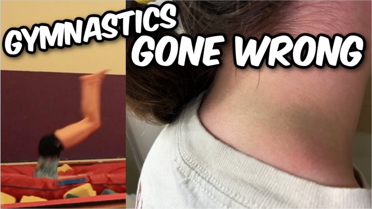 Landing On My Neck at Gymnastics | Trying Gymnastics a Year Since ...