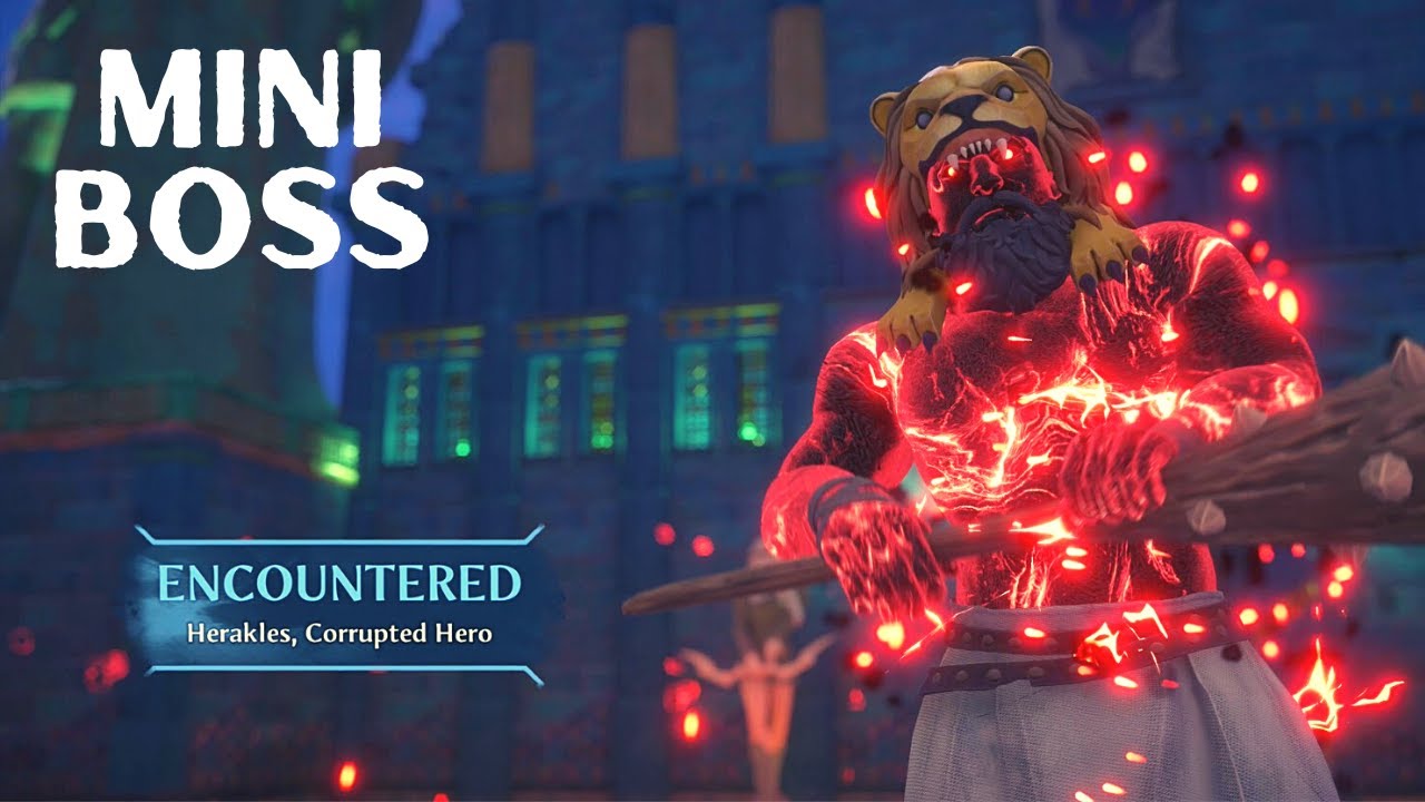 IMMORTALS FENYX RISING MINI BOSS HERAKLES WRAITH - YouTube
