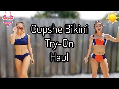 Cupshe Bikini Try-On Haul!
