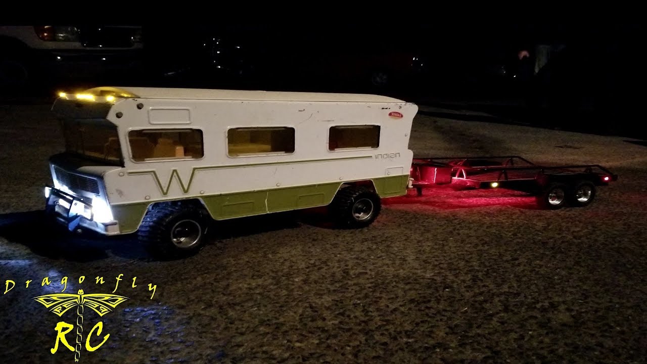 Installing Lights on the Vintage RC RV - YouTube