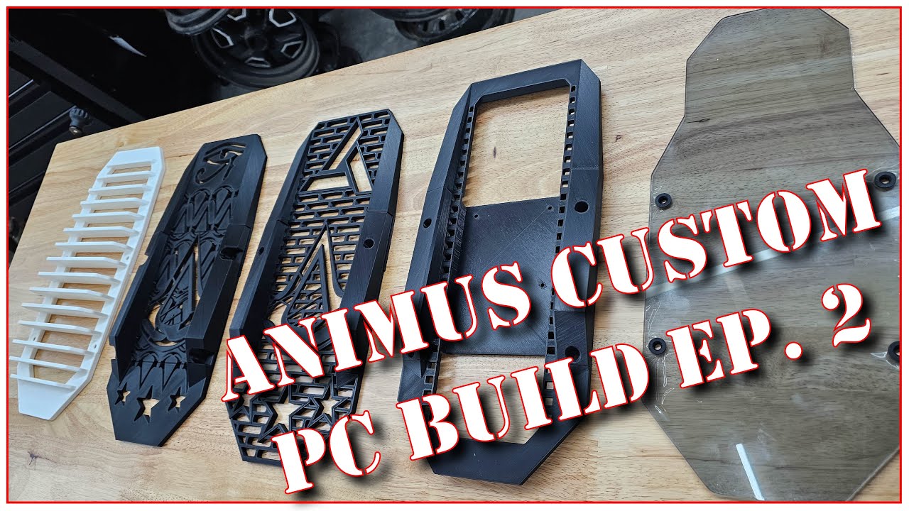 Custom 3D Printed PC Front Panels - Animus Build EP 2 - YouTube