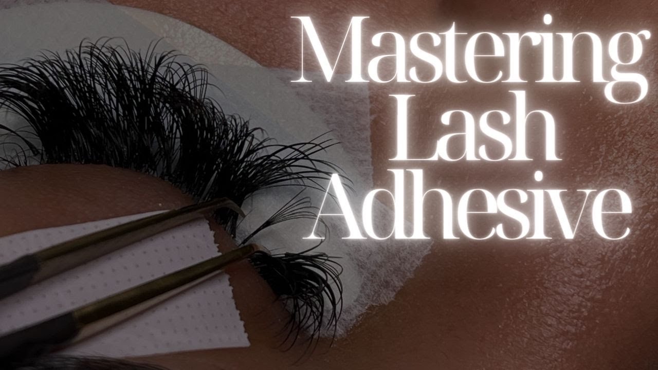 Mastering Lash Adhesive: Tips for perfect bonding - YouTube