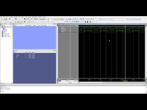 ModelSim ALTERA STARTER EDITION (Assignment 3 part1A) - YouTube