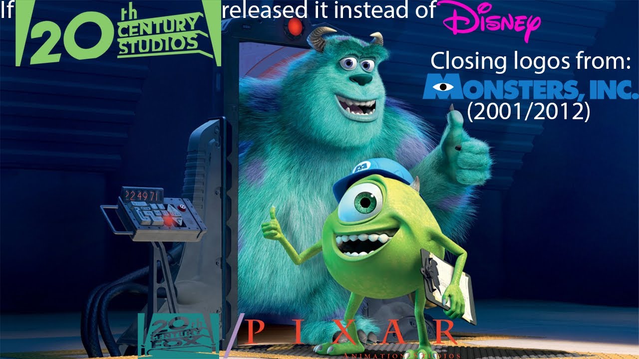 20th Century Fox/Pixar Animation Studios (2001/2012) (closing) - YouTube