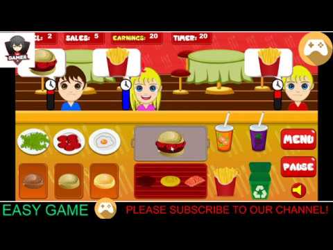 BURGER NOW FUN GAME FOR KIDS I 2020 EASY GAMES - YouTube