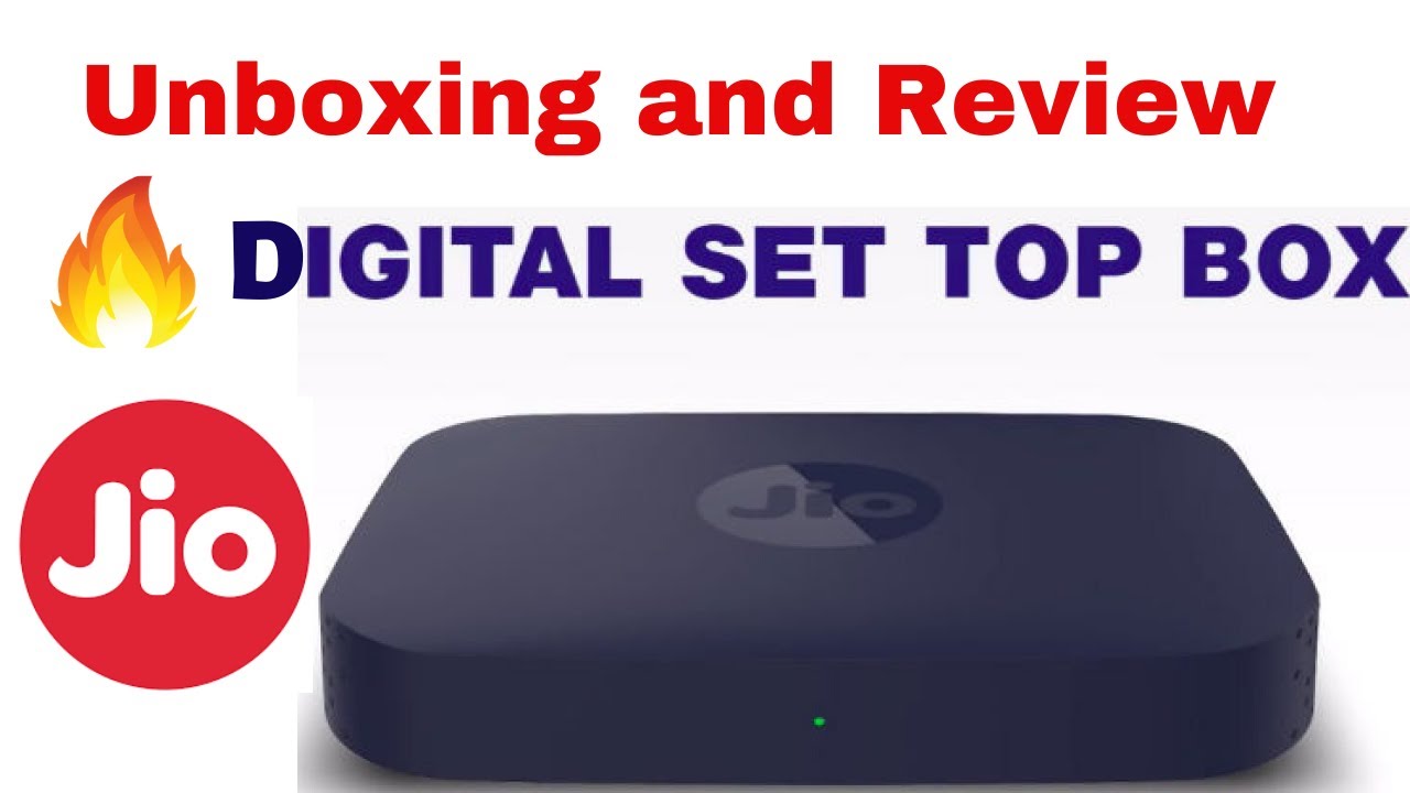 Hindi | Jio Set Top Box Unboxing and Review - YouTube