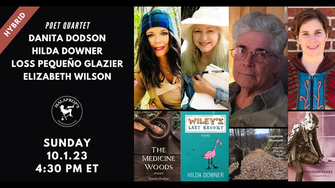 Poets Danita Dodson, Hilda Downer, Loss Pequeño Glazier, and Elizabeth ...