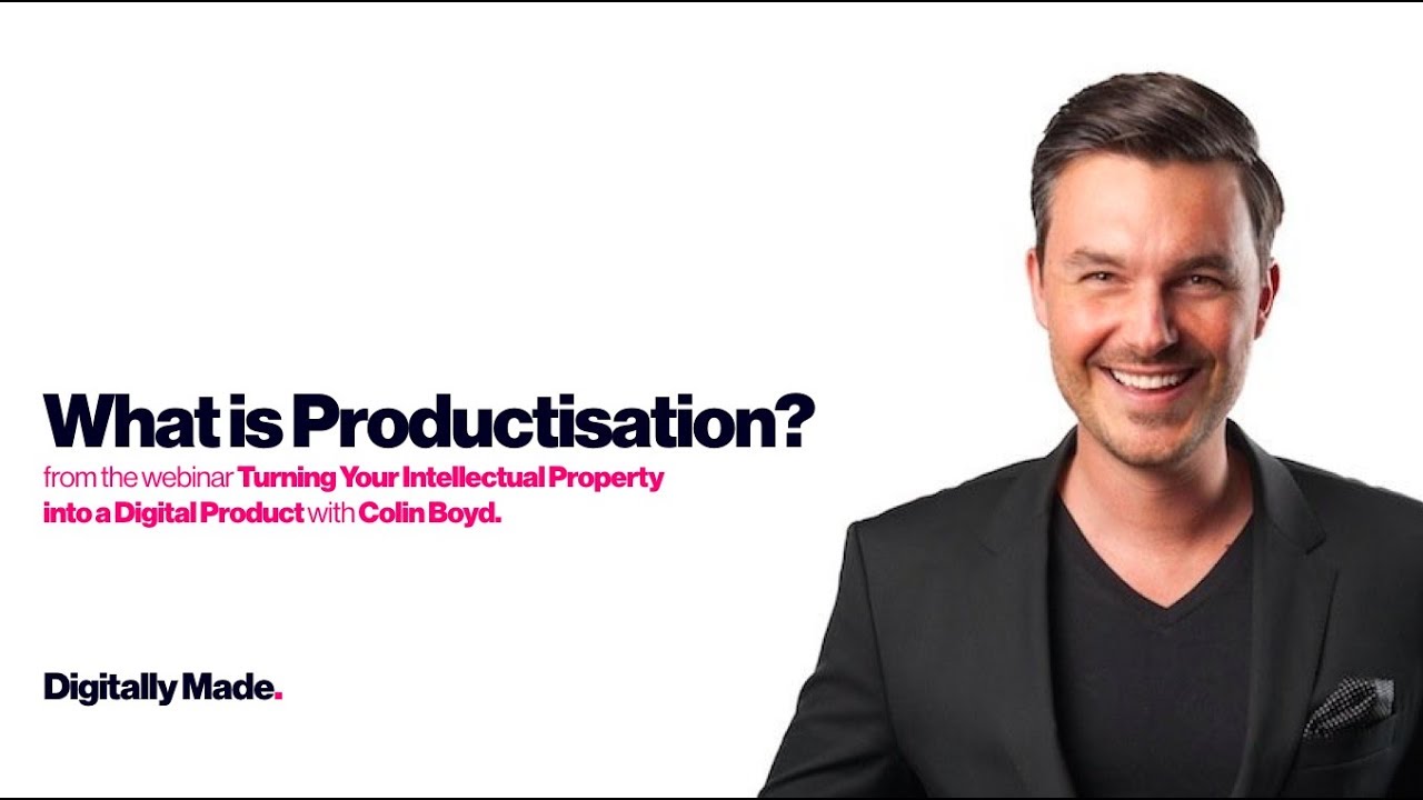 What is Productisation? - YouTube