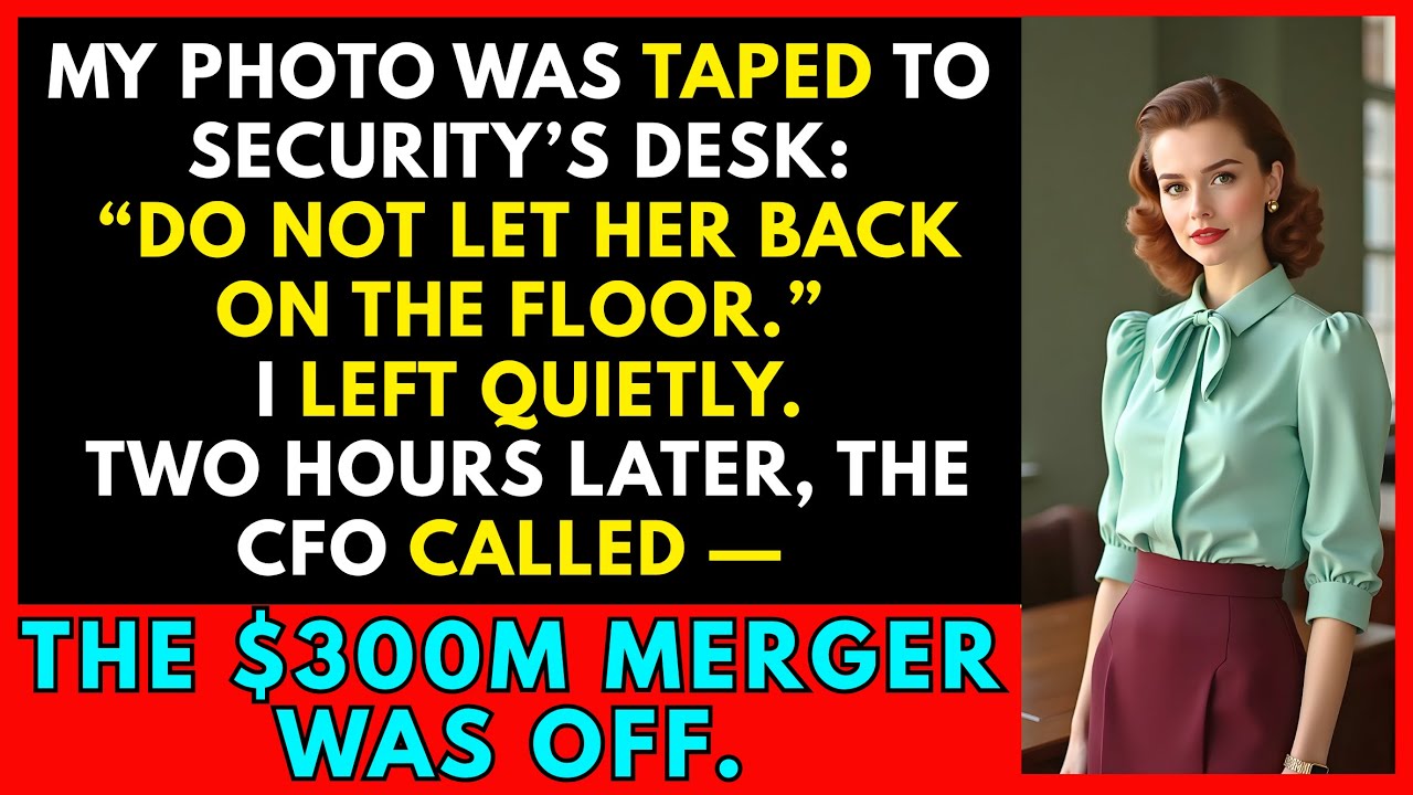 “DO NOT LET HER BACK ON THE FLOOR,” SECURITY WAS TOLD—THEN THE CFO ...
