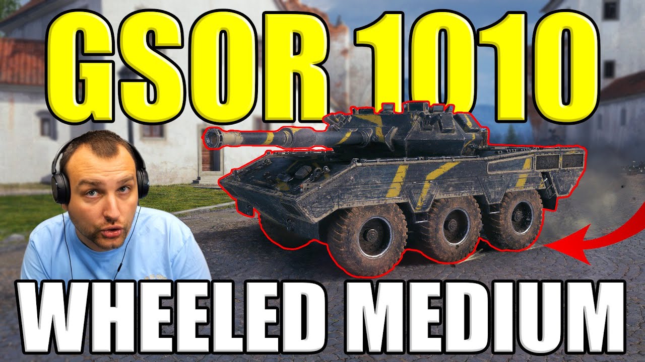 GSOR 1010: FIRST Wheeled Medium Tank in ACTION! | World of Tanks - YouTube