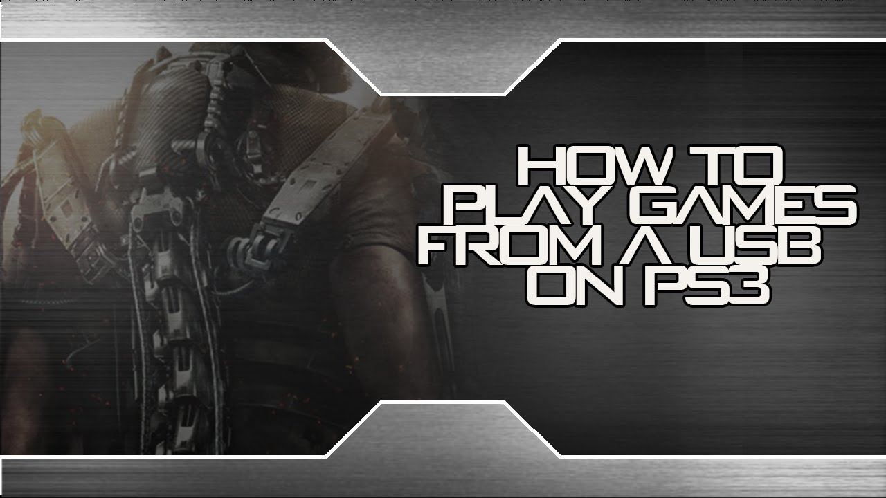 How To Play Games From A USB On PS3 [Jailbreak Only] UPDATED - YouTube