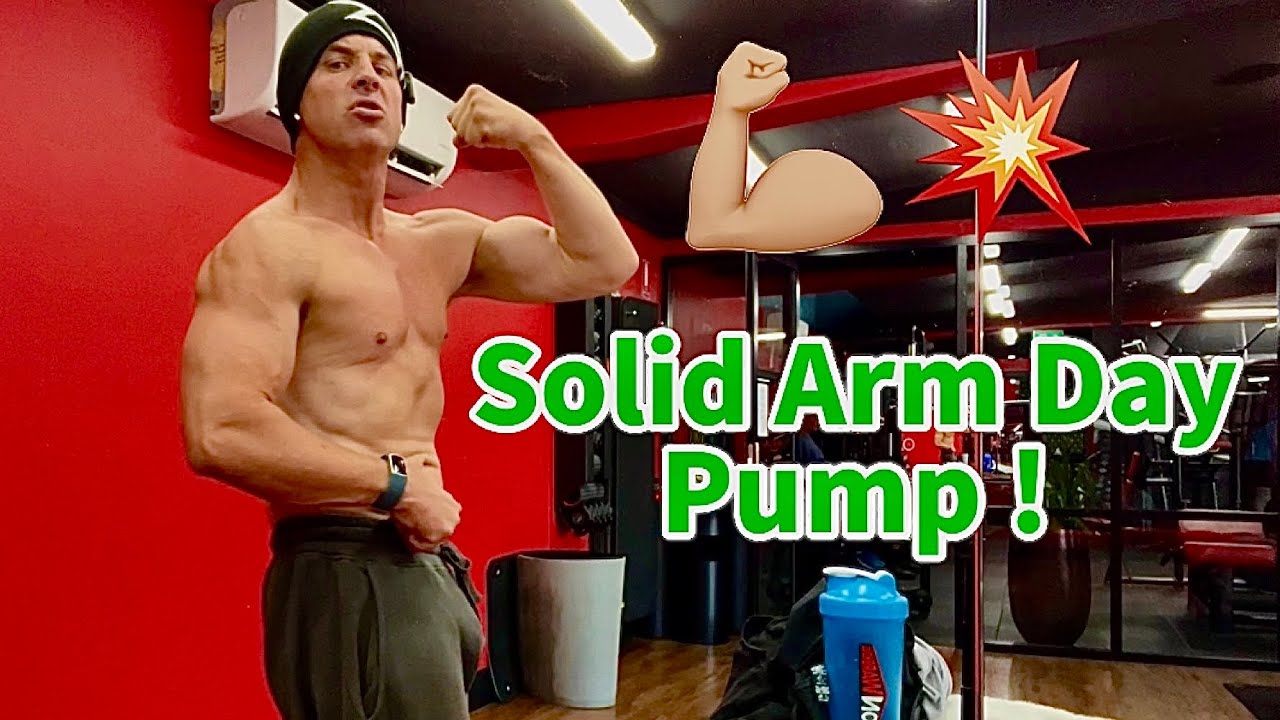 Arm Day Goals - Triceps, Biceps, Shoulders - Pump! - YouTube